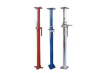 China Customizable Shore Props With 120*120*5/6mm Plate 48mm/60mm/76mm Outer Tube Diameter for sale