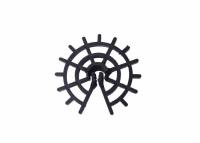 China 15-50mm Concrete Cover Thickness Plastic Rebar Spacer with Corrosion Resistance and UV Resistance for sale