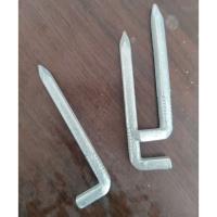 China Q195/Q235 Iron L-Shaped Steel Nails for Construction Materials Headless 15mm-120mm Length for sale