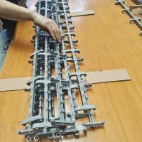 China 3/4'' Double Rod Linear Spacers Plastic Chair with Pointed Legs for Concrete Cover for sale