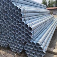 China Hot Dip Galvanized Steel Pipe GI Iron Metal Pipe For Construction Tube for sale