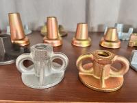 China Concrete Tie Rod System Formwork Galvanized Cast Iron Small Nut Wing Nut for sale