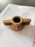 China Formwork Accessories Galvanized Steel Metal D15 Tie Rod Steel Cone for Concrete Construction for sale