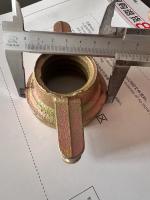 China Formwork Accessories Galvanized Cast Iron Nut for Adjustable Jack Base for sale