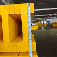 China Yellow Water Proof Painting H20 Timber Beam With Platic Protection for sale