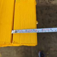 China Yellow Water Proof Painting H20 Timber Beam With Platic Protection for sale
