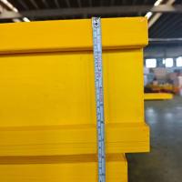 China Yellow Water Proof Painting H20 Timber Beam With Platic Protection for sale