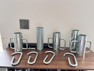 China Galvanized Cup Nut Steel Prop Parts Scaffolding Accessories Prop Nut & Prop Sleeve for Scaffolding for sale