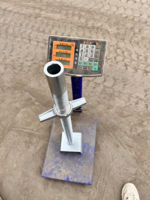 China Adjustable Hollow Screw Base Jack Heavy Duty Steel Support for Scaffolding & Construction for sale