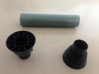 China D18 Plastic Formwork Conical End Piece Sealing Cone PVC Z bar Cone for sale