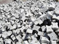 China Durable Industrial Modern Polymer Concrete Square Rebar Spacer For Reinforcing Mesh for sale