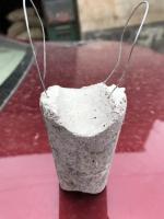 China Cone Type Concrete Spacer With Tied Wire For Rebar Works for sale