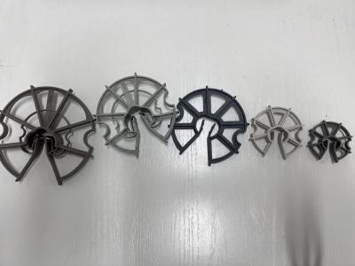 China High Quality PP Universal Rebar Wheel Spacer Plastic Rebar Chair Spacer for Concrete for sale