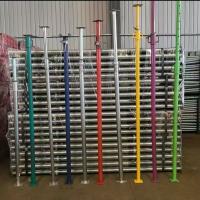 China Saudi Arabia Market Adjustable Formwork Steel Scaffolding Shoring Props Fitting Prop Sleeve Puntales for sale