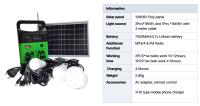China Smart Home Solar Panel Lighting System  For Energy Residential Lighting for sale