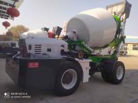 China 4 Cbm Mobile Cement Concrete Mixer Pump Construction Machinery Self Loading Concrete Mixer Truck for sale