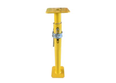 China Adjustable Height Scaffolding Steel Props Durable Support Galvanized Surface for sale