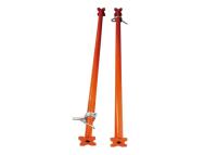 China Adjustable Height Scaffolding Steel Props Durable Support Powder Coated Finish for sale