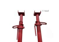 China Adjustable Height Scaffolding Steel Props Galvanized Surface For Concrete Slab for sale