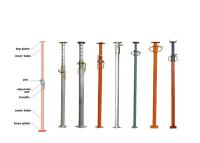 China Adjustable Height Scaffolding Steel Props Powder Coated Finish Heavy Duty for sale
