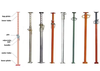 China Steel Shoring Prop Support System High Load Capacity Safety Assured for sale