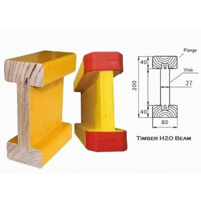 China Yellow Wooden Beam / Lightweight Design / Reusable Structure / Adjustable System for sale