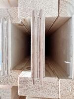 China Yellow Wooden Beam / High Load Bearing / Premium Spruce Wood / Wbp Glue for sale