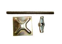 China 120*120*5mm Galvanized Formwork Washer Plate Formwork Accessories Waler Plate for sale