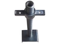 China BS1139 Adjustable Galvanized Jack Bases And Base Plates Scaffolding Material for sale