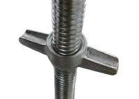 China BS1139 Adjustable Galvanized Jack Bases And Base Plates Scaffolding Material for sale