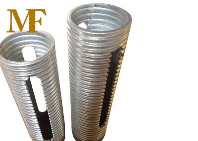 China Q235 Painted Silver Adjustable Galvanized Steel Construction Scaffolding Shoring Prop Sleeve for sale
