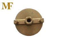 China Yellow Construction Formwork Accessories  Tie Rod Disc Anchor Nut for sale