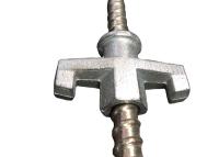 China Concrete Wall Formwork 15/17mm Q235 Weldable Black Tie Rod Bar 6m/pcs Length for sale