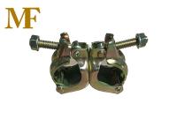 China Swivel Pressed Scaffolding Coupler in Construction 48.3*48.3mm Size for sale