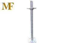 China Standard Scaffold Adjustable Base Plates and U Head Jacks 2.6-5.6kg/pcs Weight for sale