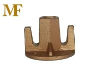 China Small Construction Formwork Accessories D15 Wing Nut 0.42kg 200kN Tensile Strength for sale