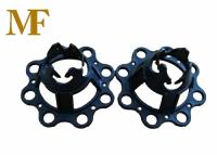 China Round Base Plastic Rebar Spacer For Reinforcing Steel Bars / Steel Mesh for sale