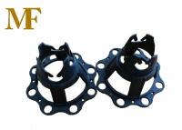 China Round Base Plastic Rebar Spacer For Reinforcing Steel Bars / Steel Mesh for sale