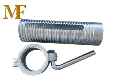 China Thread Rolling Shore Props Sleeve Carbon Steel Q235 With High Strength OEM for sale