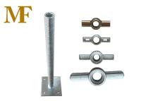China EN74 Scaffolding Steel Jack DIN4425 Standard Adjustable Screw Jack Base for sale
