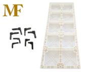 China Light Yellow Color Construction Formwork Accessories 1200 * 400mm Long Lifespan for sale