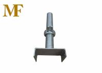 China Adjustable Steel Hollow Scaffold Screw Jack  / U Type Head Jack 2.6-5.6kg/pcs Weight for sale