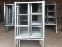 China SSAW Pipe Powder Coated Q235 Mason Frame Scaffolding for sale