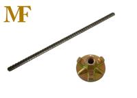 China Hot Rolled 15mm Formwork Tie Rod For Timber Beam Formwork System for sale