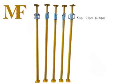 China Powder Coated 5000mm Steel Shore Props Basement Jack Post For Construction for sale