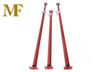 China Red Powder Coated 1.8-5m Shore Props Construction Adjustable Jack Post for sale