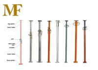 China Red Powder Coated 1.8-5m Shore Props Construction Adjustable Jack Post for sale