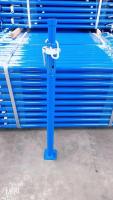 China U Head Red Painted Tubular Scaffold Props 5m Adjustable Props for sale