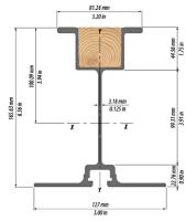 China 1-6m Construction Formwork Accessories Aluminium Extruded Profile Beam for sale