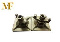 China 120x120mm Construction Formwork Accessories Casted Plate + Nut for sale